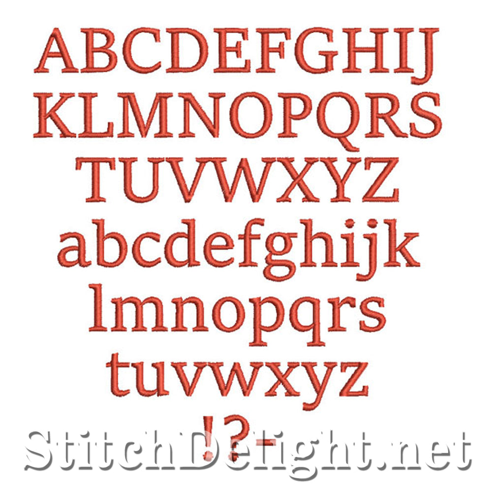 SDS1126 Sitka Font